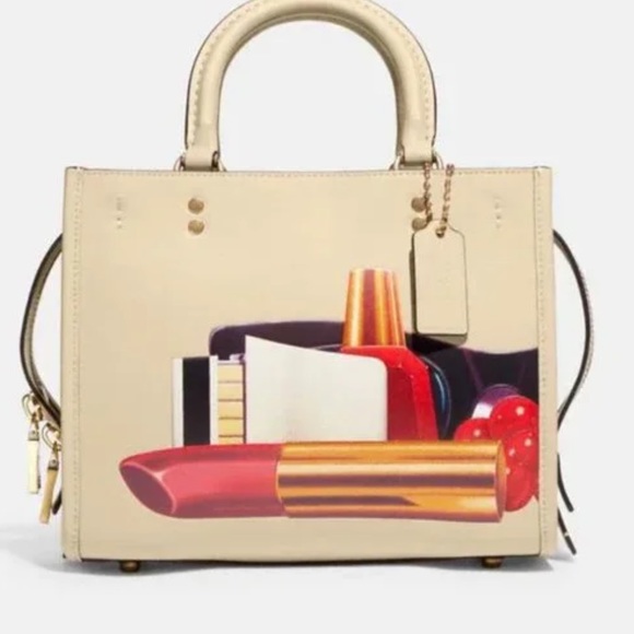 Coach | Bags | Coach Rouge 25 Lipstick Bag Collab With Tom Wesselmann ...